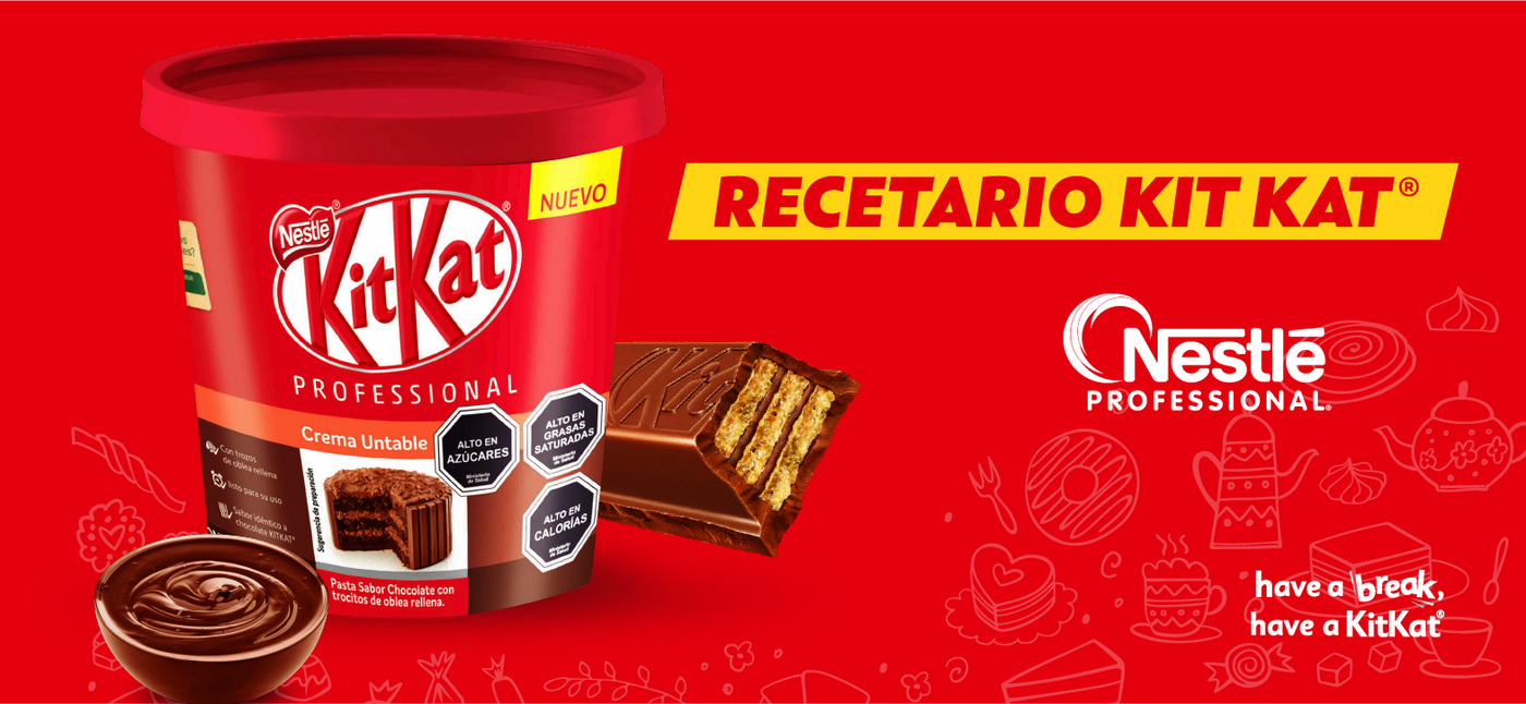 Recetario KIT KAT - Amparo Reposteria